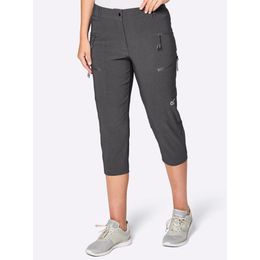 Catamaran Damen Trekkinghoseanthrazit, Gr. 38, unifarben, 72% Viskose, 25% Polyamid, 3% Elasthan, Hosen