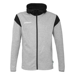Uhlsport Herren Trainingsjacke "Kapuzenjacke Squad 27 Track Hood", grau, Gr. XXL, Obermaterial: 100% Polyester Pol. recyc.., Jacken