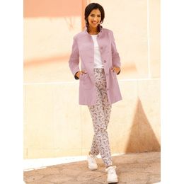 Classic Basics Damen Langjacke, rosa, Gr. 52, unifarben, 84% Polyester, 16% Baumwolle, Jacken