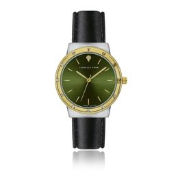 ISABELLA FORD Damen Quarzuhr "FH4-S018G", gr&uuml;n, Armbanduhren