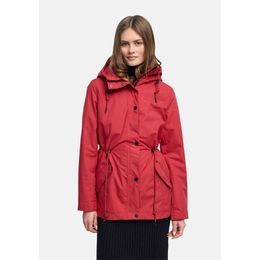 Marikoo Damen Outdoorjacke "Bonbonparty", rot, Gr. XL, Obermaterial: 100% Polyester. Futter: 100% Polyester. Wattierung: 100% Polyester. &Auml;rmelfutter: