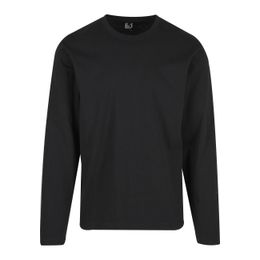 Brandit Herren Longsleeve "Brandit Brandit Premium Longsleeve Shirt", schwarz, Gr. 4XL, unifarben, 100% Baumwolle, Shirts