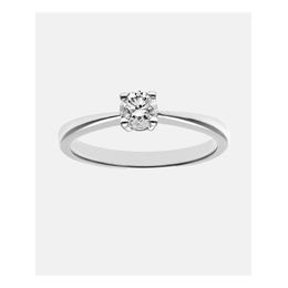 Diamant L'&eacute;ternel Verlobungsring aus 750 Wei&szlig;gold mit 18 Karat Diamant | Gr.: 58