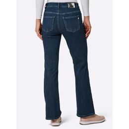 Ascari Damen Bequeme Jeans, blau, Gr. 20, unifarben, 87% Baumwolle, 9% Polyester, 4% Elasthan, Jeans