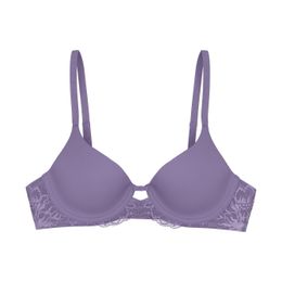 Triumph Damen B&uuml;gel-BH "Amourette Charm WHP01", Gr. 85, lila, Microtouch, Obermaterial: 48% Polyamid, 38% Polyester, 13% Elasthan, 1% Modal, BHs, mit