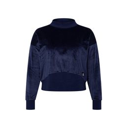 adidas Sportswear Athletic Sweatshirt 'Holidayz Cozy Velour ' female size XXL Blue