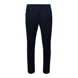 Pierre Cardin Herren Straight-Jeans "Lyon", blau, Gr. 34, uni, Obermaterial: 97% Baumwolle CO. 3% Elasthan EL., Jeans, mit geradem Schnitt