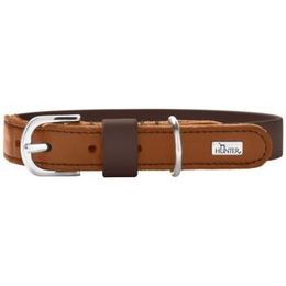 Sport Dog Dog Sport HUNTER Hundehalsband wolmar biothane x leder braun L