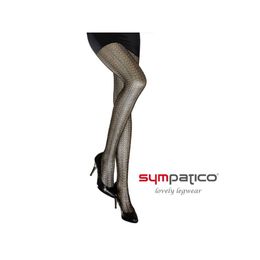 LUSANA Strumpf in schwarz | Gr.: XL