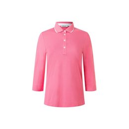 Maerz Muenchen Damen Poloshirt "Maerz Muenchen 193000 Langarm-Poloshirt Damen Bekleidung", pink, Gr. 38, 100% Baumwolle, Shirts
