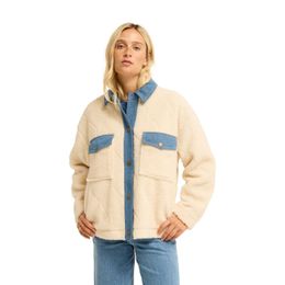 Billabong Damen Outdoorjacke "Stay Golden", beige, Gr. S, Obermaterial: 100% Polyester., Jacken
