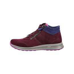 Ara Damen Sneaker "Ara Sneaker Veloursleder", Gr. 43rot, pink, Veloursleder, Schuhe