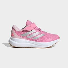 M&auml;dchen Sneaker "RUNFALCON 6 KIDS", adidas Sportswear, Gr. 29st tropic bloom, silber metallic, lucid pink, Synthetik, Textil, Schuhe, f&uuml;r Kinder &