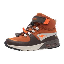 Kangaroos M&auml;dchen Sneaker "KX-HYDRO", Gr. 40, braun, Synthetik, Textil, Schuhe, Wasserdicht, Schnellschn&uuml;rung