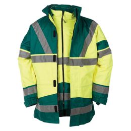 FLEXOTHANE Herren Hybridjacke "SKOLLFIELD", gelb, Gr. L, Obermaterial: 100% Polyester PES., Jacken