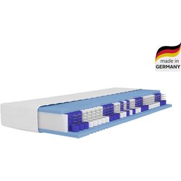 Taschenfederkernmatratze OTTO HOME, B:140cm H:22cm L:200cm, blau, Bezug: 100% Polyester. Steppf&uuml;llung: 100% Polyester, Matratzen, "NEUHEIT: Lasse, 7