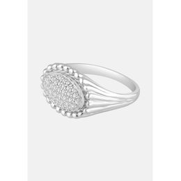 Diamant Exquis Ring aus 375 Wei&szlig;gold mit Diamant | Gr.: 56