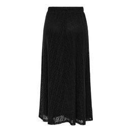 Only Damen Maxirock "ONLDANA TASSEL LONG SKIRT JRS"schwarz, Gr. S, unifarben, Jersey, Obermaterial: 80% Polyester, 20% Baumwolle, R&ouml;cke, Materialmix