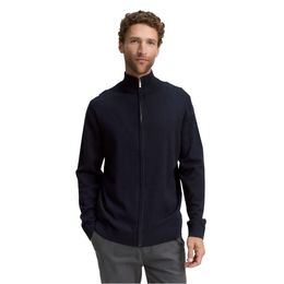 Tom Tailor Strickjacke BASIC KNIT JACKET in Blau | Gr.: S