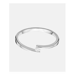 Diamant L'&eacute;ternel Ring aus 375 Wei&szlig;gold mit 0.05 Karat Diamant | Gr.: 58