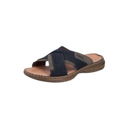 Rieker Pantoletten in Blau | Gr.: 44