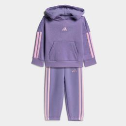 M&auml;dchen Trainingsanzug "ESSENTIALS KIDS", lila, Gr. 86, adidas Sportswear, Obermaterial: 70% Baumwolle, 30% Polyester, Sportanz&uuml;ge