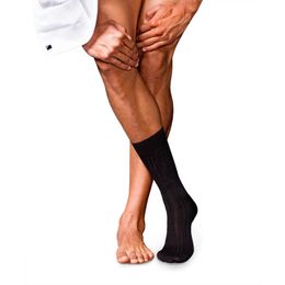 Falke Damen Socken "No. 13 Finest Piuma Cotton", Gr. 47, schwarz, Obermaterial: 95% Baumwolle CO. 5% Polyamid PA., Socken