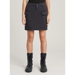 G-Star Raw G-STAR Damen Maxikleid "Cargo Mini Rock"petrol gd, Gr. 27, Obermaterial: 50% Baumwolle, 48% Baumwolle, 2% Elasthan, Kleider