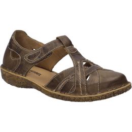 Josef Seibel Damen Sandale "Rosalie 29, braun", Gr. 37, braun, Obermaterial: 100% Rindsleder Leather cow., Schuhe