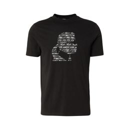 K by KARL LAGERFELD Karl Lagerfeld T-Shirt Herren Gr&ouml;&szlig;e XXXL schwarz / wei&szlig;