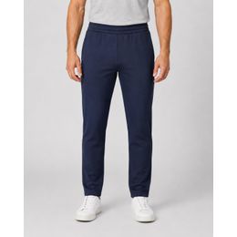 LPO Herren Funktionshose "Oliv", blau, Gr. 54, Web, 100% Polyester, Hosen, Warmes Fleece, wasserabweisend