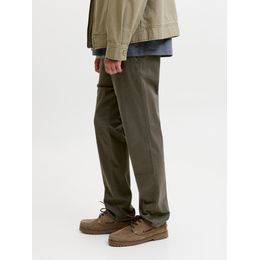 Jack & Jones JACK & JONES Herren Chinohose "JPSTOLLIE VANCE CHINO NOOS"crocodile, Gr. 32, unifarben, Web, Obermaterial: 97% Baumwolle, 3% Elasthan, Hosen,