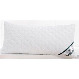 f.a.n. fan Kopfkissen &raquo;Sleep Care Latex Soft&laquo; F&uuml;llung: Mit F&uuml;llung 1 Stk. tlg. mit softer Latexst&auml;bchen-F&uuml;llung wei&szlig; B/H/L: 40cm x 80cm, Baumwolle Kunstfaser