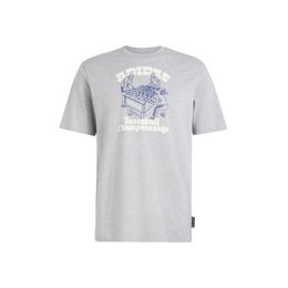 adidas Sportswear Performance Shirt male size XL Dark blue / mottled grey / White