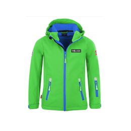 Trollkids Softshelljacke Oslofjord in bright green | Gr.: 104