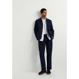 Pepe Jeans Herren Chinohose "chinos PULL ON COMFORT CHINO SEERSUCKER", blau, Gr. 29, 98% Baumwolle, 2% Elasthan, Hosen