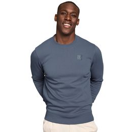 DELMAO Herren Sweatshirt "- Der Delmao Klassiker", grau, Basic, Gr. XXL, unifarben, angeraute Sweatware, Obermaterial: 60% Baumwolle, 40% Polyester,