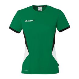 Uhlsport Damen Trainingsshirt "Trainings-T-Shirt Equipe 29 Women", gr&uuml;n, Gr. S, Obermaterial: 100% Polyester Pol. recyc.., Shirts