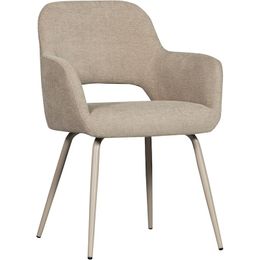 Woood Esszimmerstuhl &raquo;Jenny mit Hope-Gewebtem Bezug und Metallgestell, B 58 x T 58 x H 80 cm&laquo; (Set) 2 Stk.(Set, 2 St) Sehr hohe Verschlei&szlig;festigkeit, 
