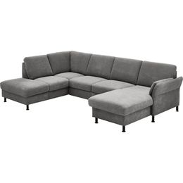 Die PlanBar Wohnlandschaft &raquo;ZE-EM18013 U-Form, Breite 305 cm&laquo; wahlweise mit Kopfst&uuml;tzen und Liegearmlehne 100% Polyester B/H/T: 305cm x 90cm x 200cm, 