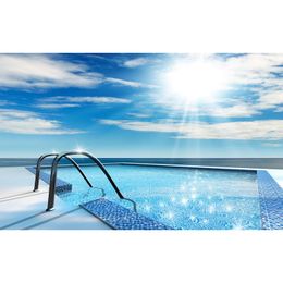papermoon Fototapete &raquo;Schwimmbad&laquo; bunt Vlies B/L: 3m x 2,2m, Rollen: 1