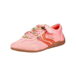 Steve Madden Damen Schn&uuml;rschuh "Steve Madden Sneaker Textil", Gr. 39, rosa, Textil, Schuhe