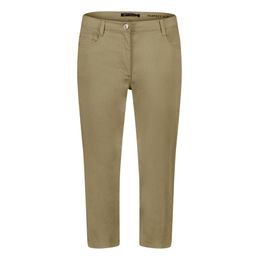 Betty Barclay Sommerhose Slim Fit in Soft Olive | Gr.: 44
