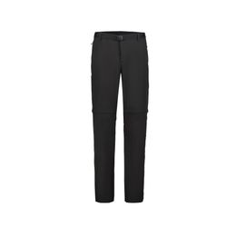 Icepeak Barwick Zip Off Wanderhose mit G&uuml;rtel in Schwarz | Gr.: 58