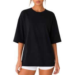 Reichstadt Damen Oversized Oversized T-Shirt in Black | Gr.: XS