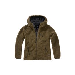 Brandit Damen Allwetterjacke "Brandit Damen Ladies Teddyfleecejacket", braun, Gr. 5XL, mehrfarbig, 100% Polyester, Jacken