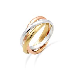 Elli Ring 925 Sterling Silber Ring Set in Bunt | Gr.: 52