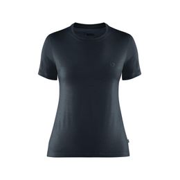 Fj&auml;llr&auml;ven FJ&Auml;LLR&Auml;VEN T-Shirt Abisko Wool SS in Rauchblau | Gr.: L