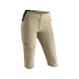 Maier Sports Inara slim Capri Vario in Braun591 | Gr.: 42