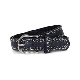 styleBREAKER G&uuml;rtel in Midnight-Blue / Dunkelblau | Gr.: 110